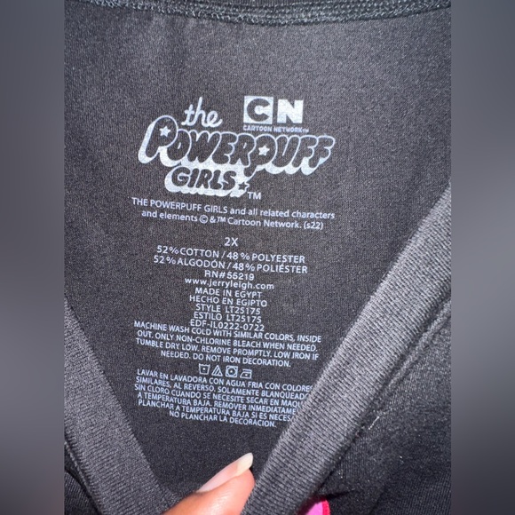 Cartoon Network | Tops | Cartoon Network Power Puff Girls Black Tshirt ...